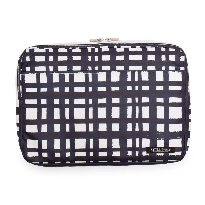 スタイルデコール(STYLE Decor) PCケース パソコンケース カバー おしゃれ かわいい ノートパソコン M 13.3インチ ネイビー チェック シンプル W0707910対応：13.3インチ ノートパソコンサイズ：　(外寸)高さ...