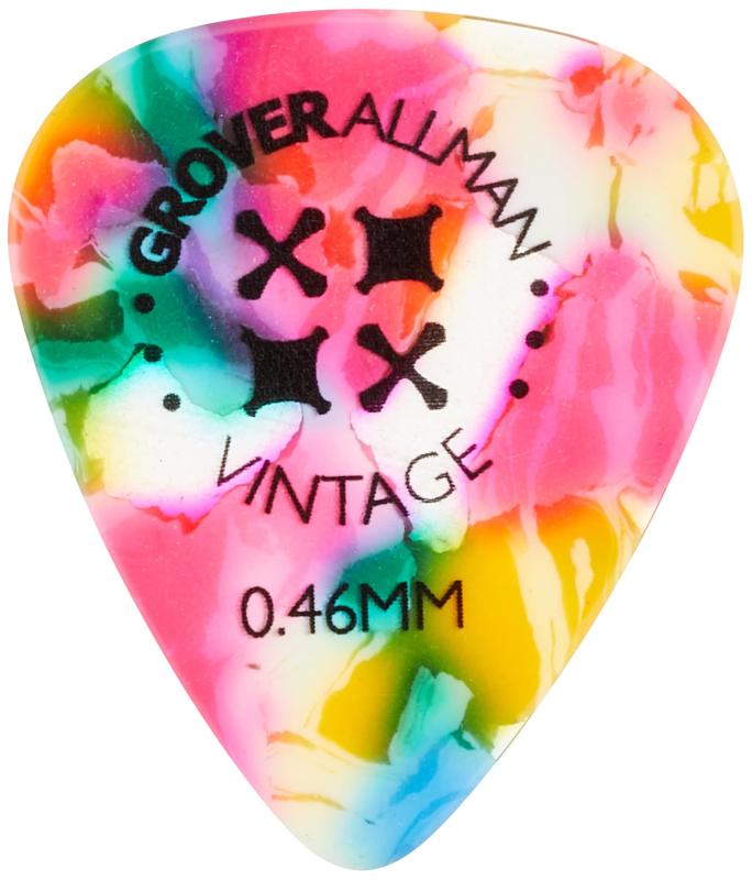 Grover Allman 【グローバーオールマン】 Vintage Celluloid, Rainbow, 0.71mm 10枚