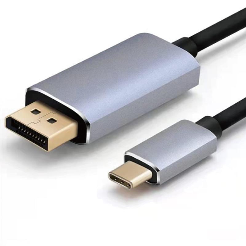 TYPE-C 3.1 (USB3.1) to Displayport DP 変換ケーブル1.8m 4K 30Hz 1080p cable-067TYPE-C機器からディスプレイをDisplayPort　DP　対応のテレビ、ディスプレイ、プロ...