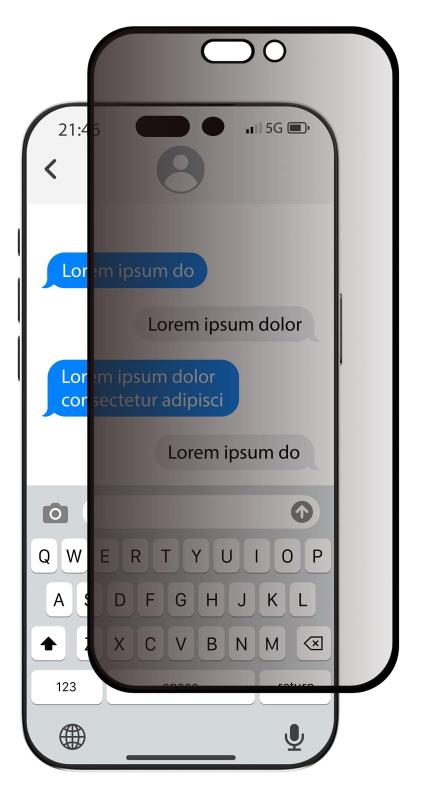【MagEasy】 Vetro Privacy for iPhone Air
