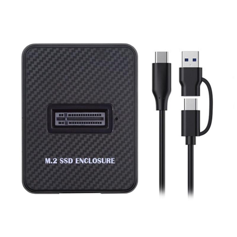 Xiwai USB 3.0 Type-C USB-C から NVME M-key M.2 NGFF SATA RTL9210B チップセット SSD ドッキング 垂直外付け PCBA ケース エンクロージャこの USB3.0 から M.2 ...