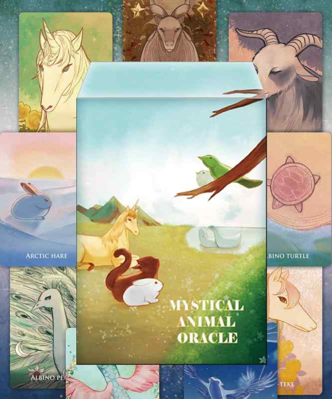 【日本語正規品】オラクルカード ミスティカル アニマル オラクル MYSTICAL ANIMAL ORACLE 初心者にもやさしい動物たちのオラクルカードミスティカルアニマルオラクルカードのデッキは71枚で構成されており、ブックレットとBO...