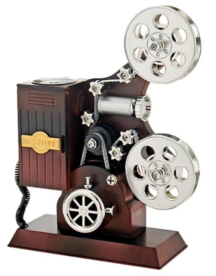 Sugarello オルゴール ジュエリー収納 映写機 音楽ボックス クリスマス ギフト インテリア おもちゃ プレゼント お祝い 誕生日 子供 レトロ ヴィンテージ アンティーク アクセサリー収納レトロな映写機型のおしゃれで可愛いオルゴー...