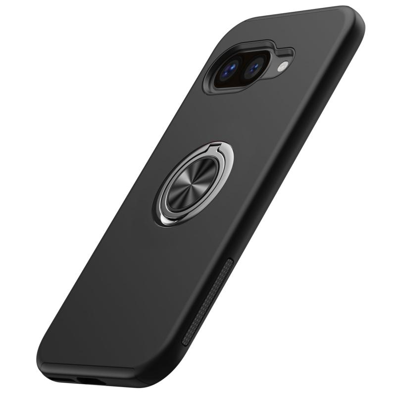 Tgaoleyd Google Pixel 9A 用ケース リング付き 耐衝撃 tpu フルプロテクトデザイン スマホケース スタンド機能 全面保護 擦り傷防止 落下防止 米軍MIL規格 車載ホルダー対応 取り出し易い グーグル 【対応機種...