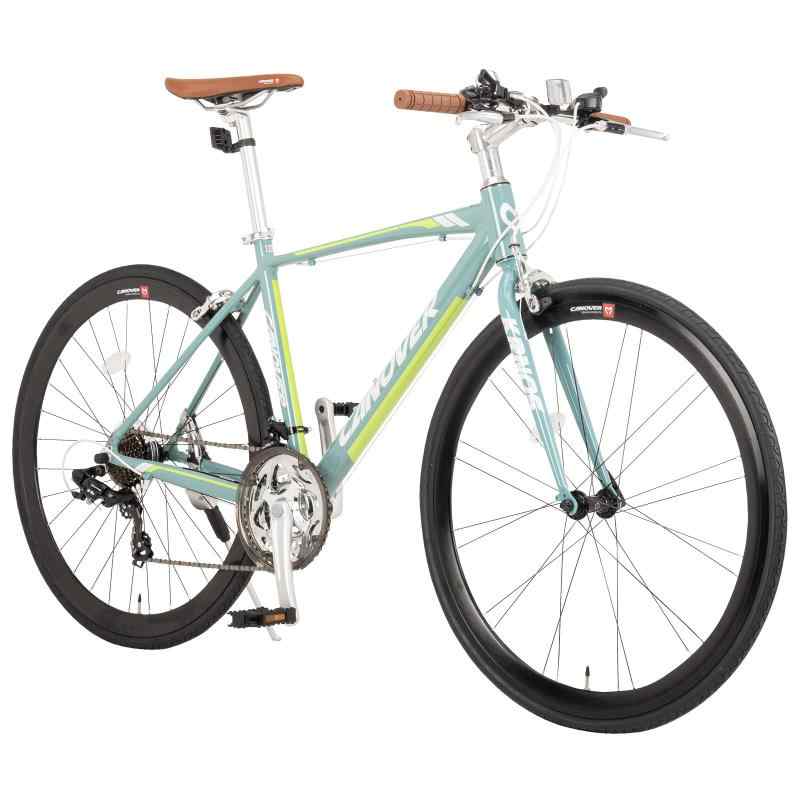 カノーバー(CANOVER) クロスバイク 自転車 シマノ 21段変速 キャリパーブレーキ エアロチューブ アルミフレーム CAC-028 KRNOSホイールサイズ:700C