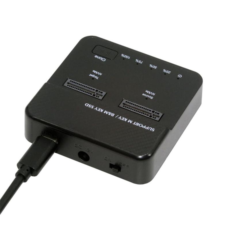 Xiwai USB 3.1 USB-C から NVME M-key M.2 NGFF SSD 外部 PCBA コンバーター アダプター 垂直タイプ