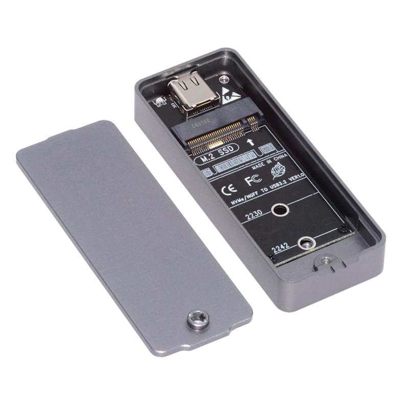 CY エンクロージャ 20Gbps タイプ C USB3.2 USB4 から NVME M キー M.2 NGFF SATA SSD PCBA 2280/2242/2230mm アダプタ RTL9220 チップセット