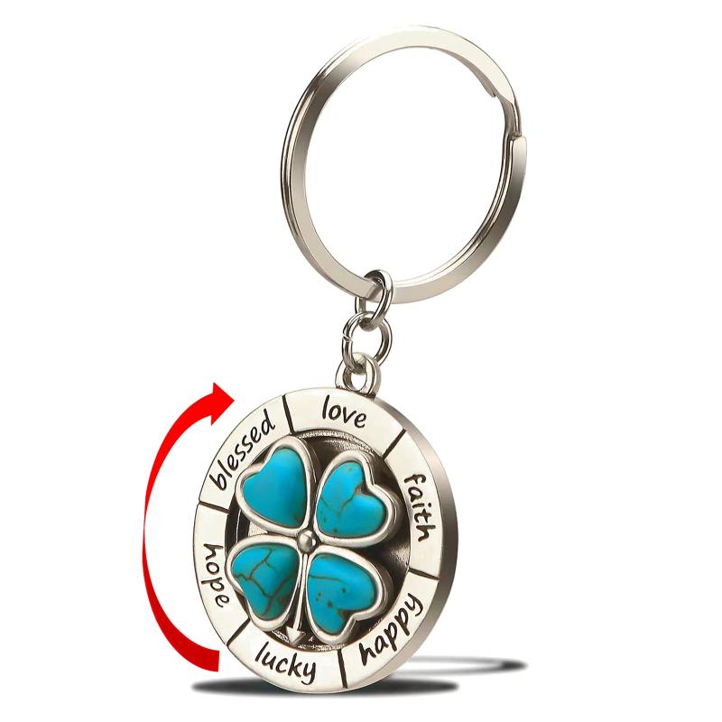 [XinSiChen] ハンドスピナー サイコロ ルーレット キーホルダー ストレス解消 グッズ 人気ランキング ボードゲーム 子ども用 面白い 暇つぶし ダイス 暇潰し 玩具 船の舵 おしゃれ キーリング