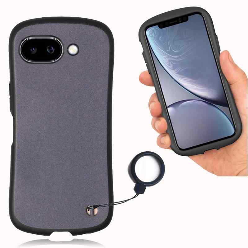 【WenziLior】 Google Pixel 9a 用 ケース 指貫ヒモ付き Google Pixel9a カバー 適用