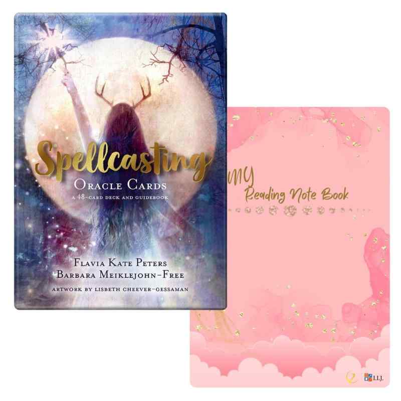 I.I.J オラクルカード スペルキャスティング・オラクルカード 日本語版 アファメーション 占い 日本語解説書付き内容：カード 全48種（日本語版ガイドブック付属）・I.I.J カード リーディング ノート（16ページ）サイズ：H 135...