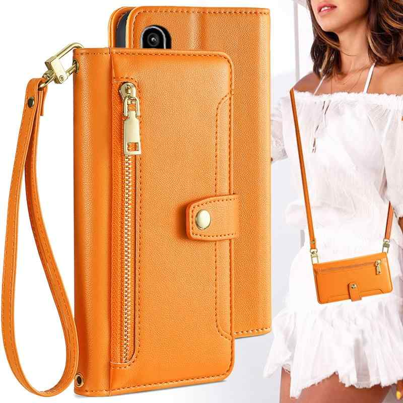 シャープ AQUOS sense3 SH-02M SH-M12 SHV45 ケース 手帳型 ショルダー【素材】：触感が柔らかい高品質PUレザーを採用し、手作りの縫製プロセスで出来上がった手帳型ショルダーケースです。内部は柔軟性の良いTPUホ...