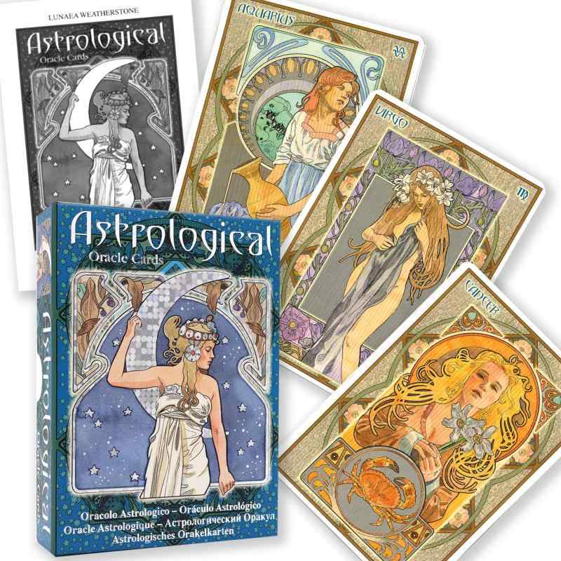 【日本語解説書付き】アストロロジカル オラクル カード Astrological Oracle Cards 正規品 アールヌーボー 占星術 アントネッラ・カステリメーカー：Lo Scarabeo/ITALY（正規品）アントネッラ・カステリ（...