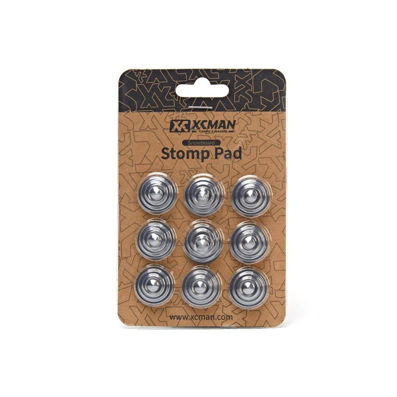 XCMAN Snowboard Round Stomp Pad スノーボード デッキパッド 滑り止め ストンプ パッド(素材:アルミニウム)