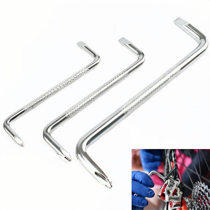 Jindizi オフセットドライバーセット 3本セット 直角Z型 ダブルヘッド 耐腐食性 コンパクト 持ち運び便利 DIY 修理工具 電子機器 自動車修理用【良い材料です】:高品質の鋼で作られ、耐腐食性、錆びにくい、高硬度だけでなく、良好な...