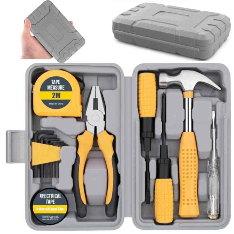 工具セット 家庭用 DIY ツールキットセット ツールセット 工具 ホームツールセット 家具の組み立て 住まいのメンテナンス用 差し替えドライバー、ハーマン含む ベーシック コンパク 便利な