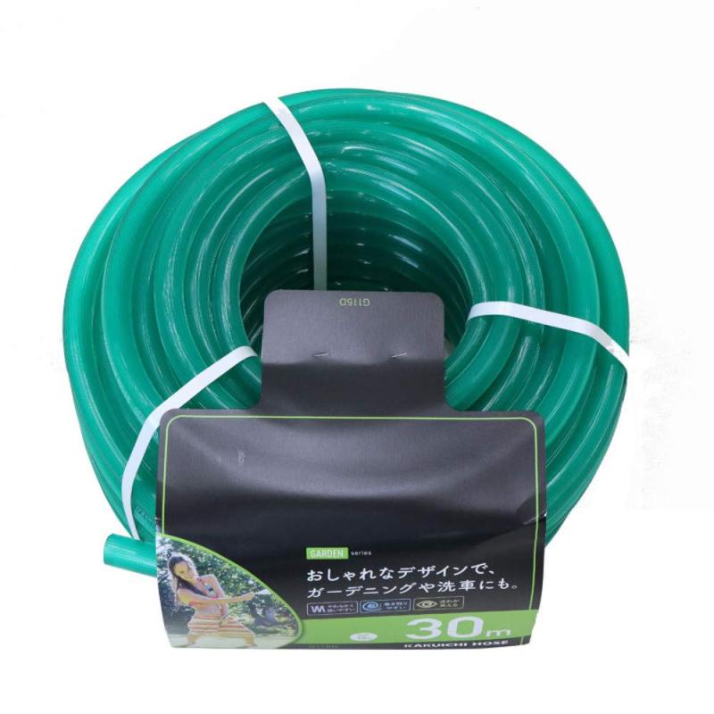 カクイチ 散水用ホース GARDEN クリアーグリーン 内径15mm 外径20mm 30M G115D 892582長さ：30m使用温度範囲：0～35度仕様1：巻き取りしやすいタイプ仕様2：流れが見える仕様3：柔らかく扱いやすい