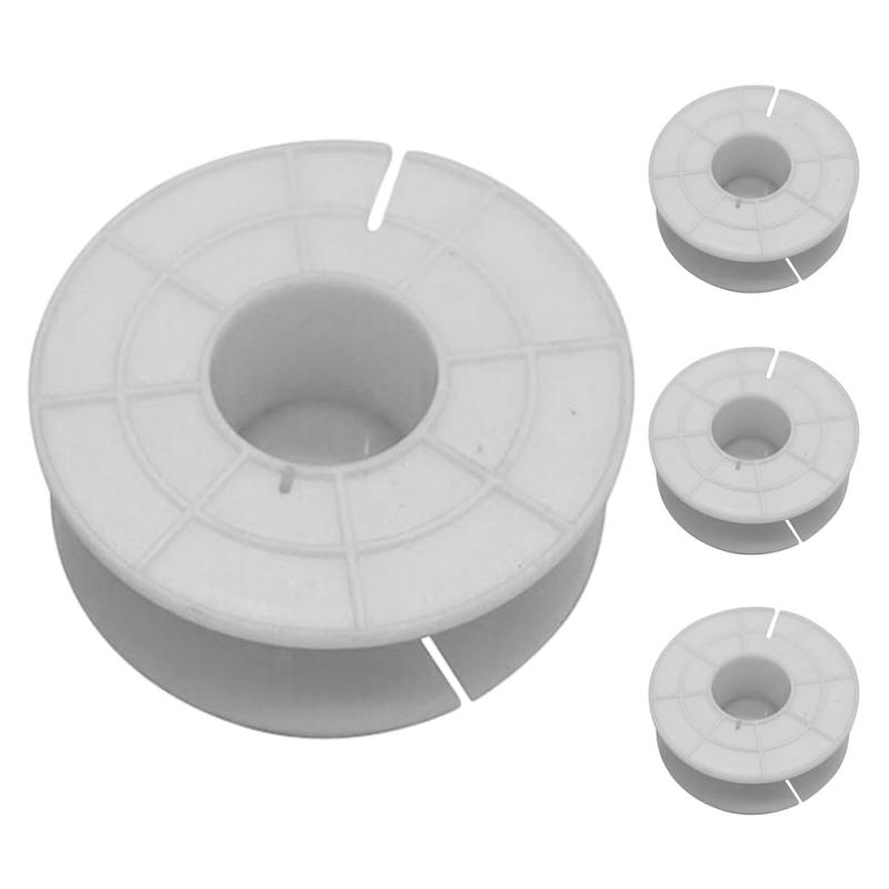 Cabilock 4個 線 巻き取り用リール 収納 通線ワイヤー 巻き取りリール スプール オーガナイザー プラスチック 釣りライン 巻き取り用リール多用途：ホームシアター、コンサート、パフォーマンスに最適で、音楽の楽しみを高める没入型オー...