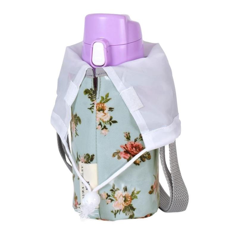 LAURA ASHLEY/COLORFUL CANDY STYLE 水筒カバー 女の子 子供 ケース ホルダー スモールサイズ 肩掛け Ena’s Garden N7323000-NVL2512 ポケットティッシュポーチ付きEna’s Ga...