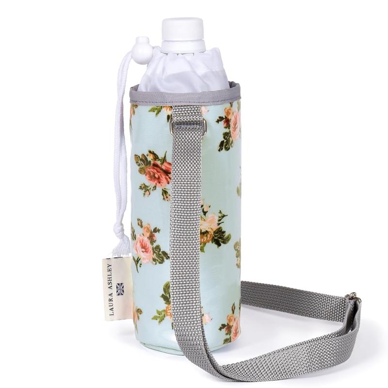 LAURA ASHLEY/COLORFUL CANDY STYLE ペットボトルホルダー 女の子 ホルダー ケース 肩掛け ショルダーベルト付き 保冷 Ena’s Garden N3771800-NVL2511 ポケットティッシュポーチ付き...