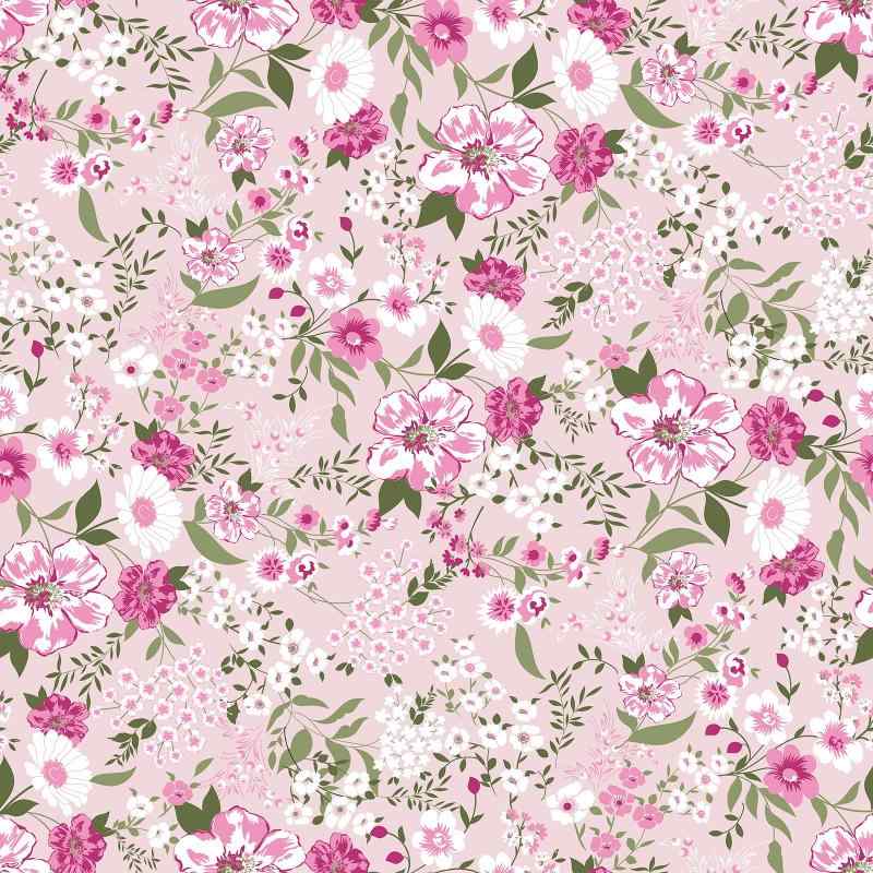 VEELIKE 花柄壁紙シール 小花柄 壁紙 クロス リメイクシート