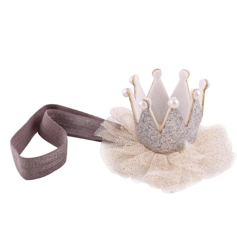 Little Thing (リトルシング) 赤ちゃん ヘアバンド ベビー 髪飾り 王冠 ヘアアクセサリー 出産祝い 結婚式 全5色お勧め年齢：0-3才誕生日や結婚式、お呼ばれに活躍男女兼用でお使いいただけるベビー子供用ヘアバンド出産祝い、誕...