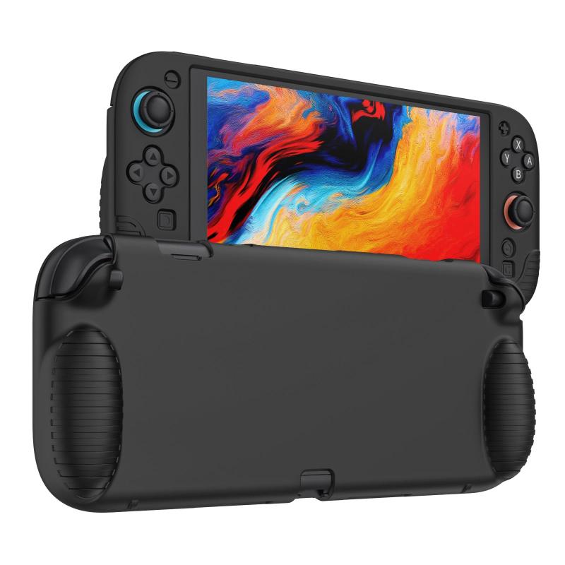 MoKo Switch 2ケース スイッチ2 滑り止めカバー シリコン製 Switch2専用 柔らかい 人間工学 グリップ仕様 持ちやすい 衝撃吸収 防塵 着脱簡単 軽量