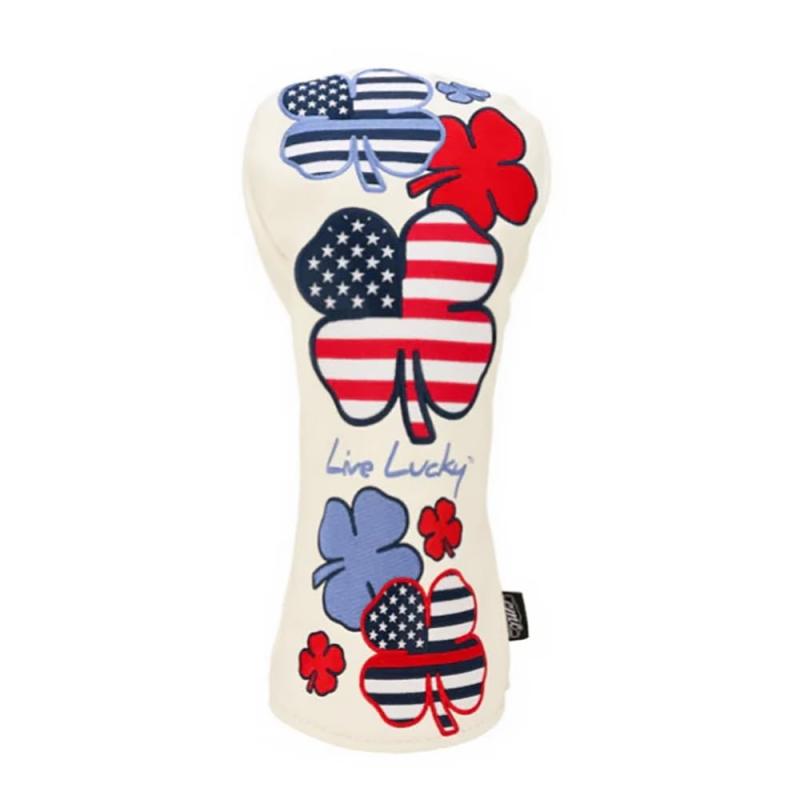 ブラッククローバー(Black Clover) ゴルフ ヘッドカバー ユーティリティー用 フラッグデー UT カバー FLAG DAY HYBRID COVER WHITE/NAVY/RED BCJS5AF003UTサイズ：ユーティリティ用...