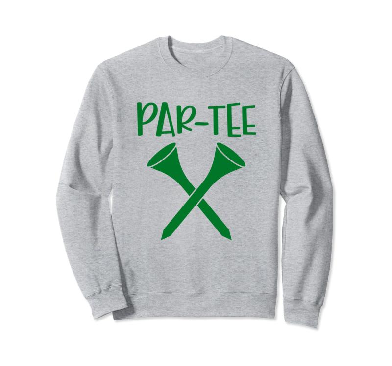 ゴルフユーモア、PAR-TEE、グリーンゴルフティー トレーナーゴルフユーモア。 楽しいゴルフトーナメントシャツとアクセサリー。グリーンゴルフシャツ&amp;アクセサリー