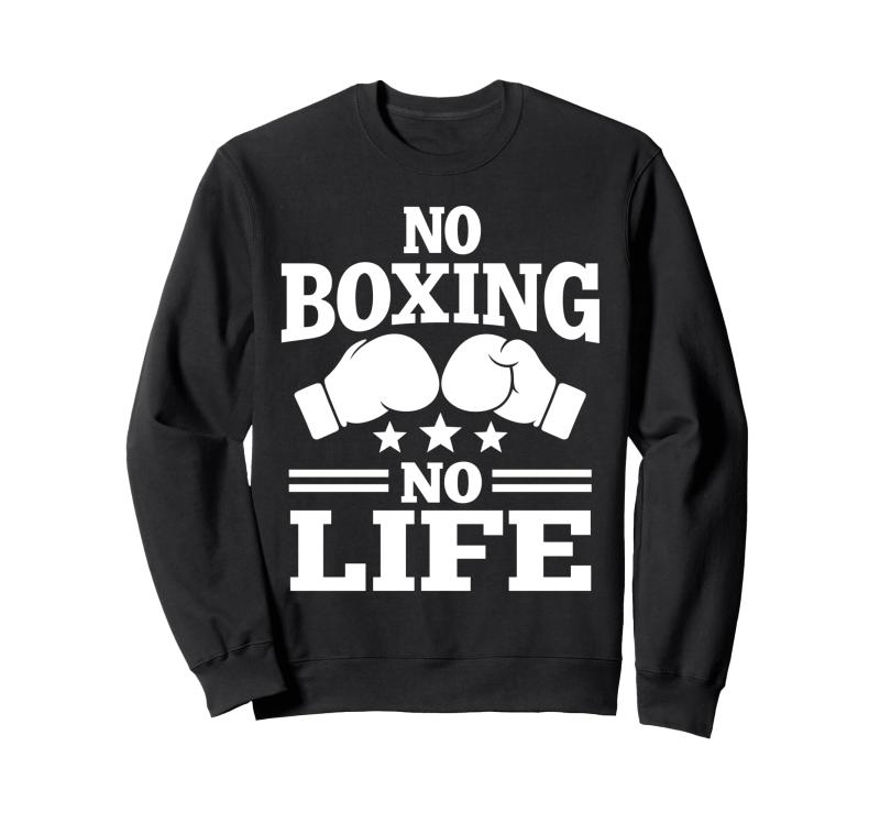 No Boxing No Life ボクシンググローブ ボクシンググローブ トレーナーボクシングファンやボクシング愛好家のためのクールなボクシンググローブデザイン。 どんなシーンにもぴったり この楽しいシャツでガールフレンドを驚かせたり、ボ...