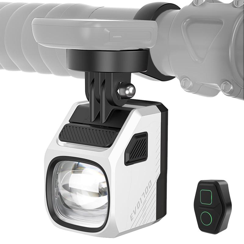 Magicshine 自転車 ライト EVO 1700 V3.0 ロードバイクライト 自転車ヘッドライト 1700ルーメン 高輝度 ロービーム ハイビーム IPX6 防水 USB 充電式 4000mAh 通勤 通学 懐中電灯兼用 停電対応 ...