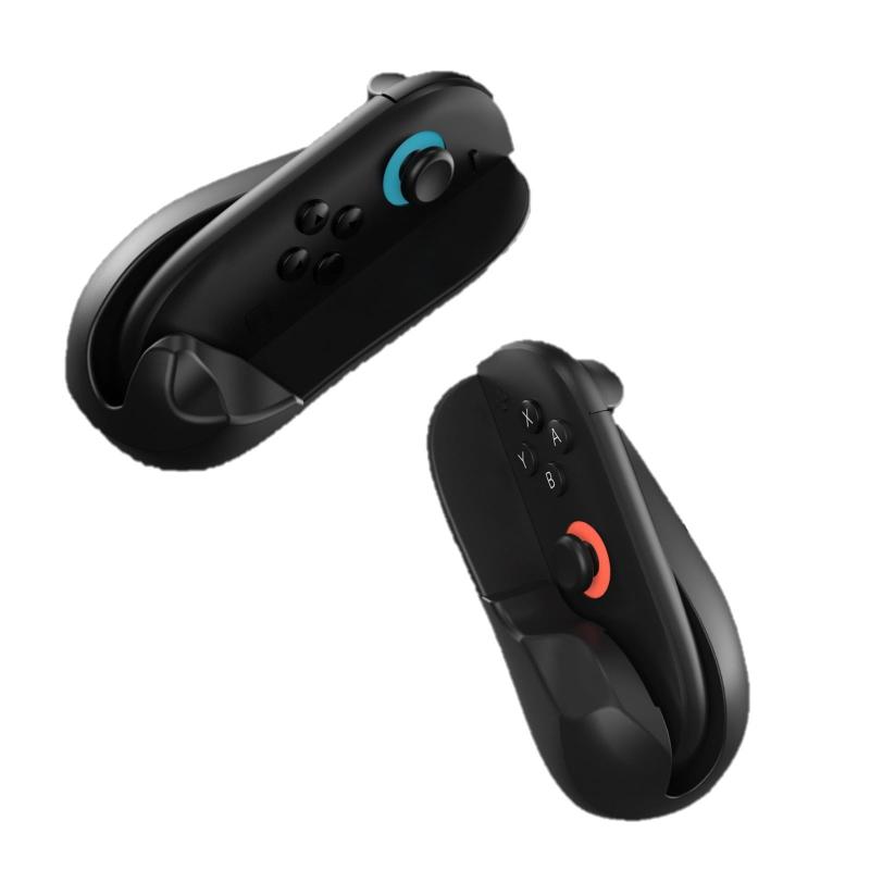 GrinGrin Switch 2 Joy-Con2用マウスグリップホルダー 【ボタンに干渉しない】 左右セット マウス操作向け エルゴノミクス グリップ 取り付け簡単 手にフィットするデザイン 【日本メーカー製】 (本製品は、Ninten...
