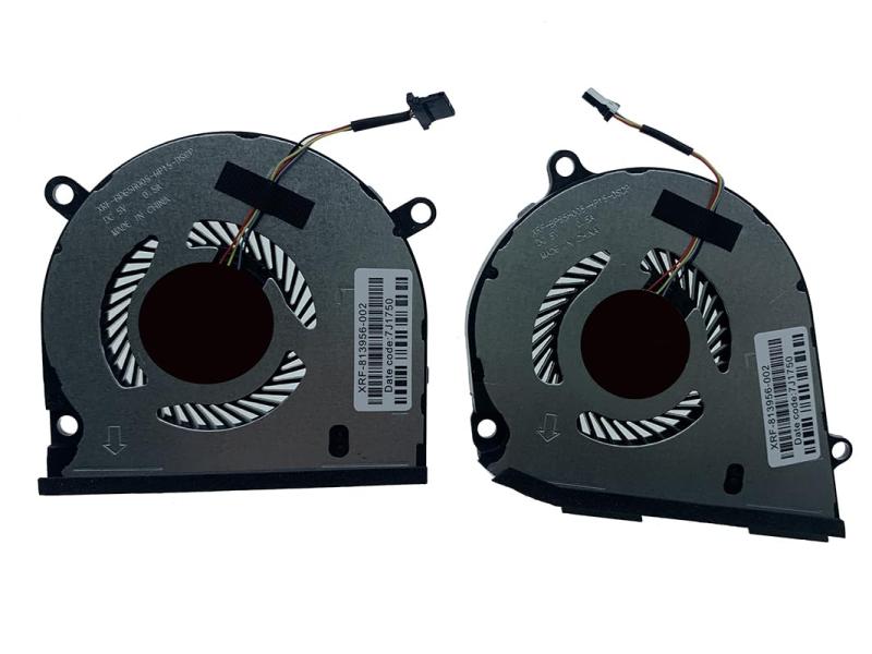 Rangale CPU + GPU冷却ファン HP Envy X360 15-DS 15-DR 15M-DS 15M-DS0011DX 15-DS0013NR 15-DS0003CA 15-DS0013CAシリーズノートパソコン(CPU +...