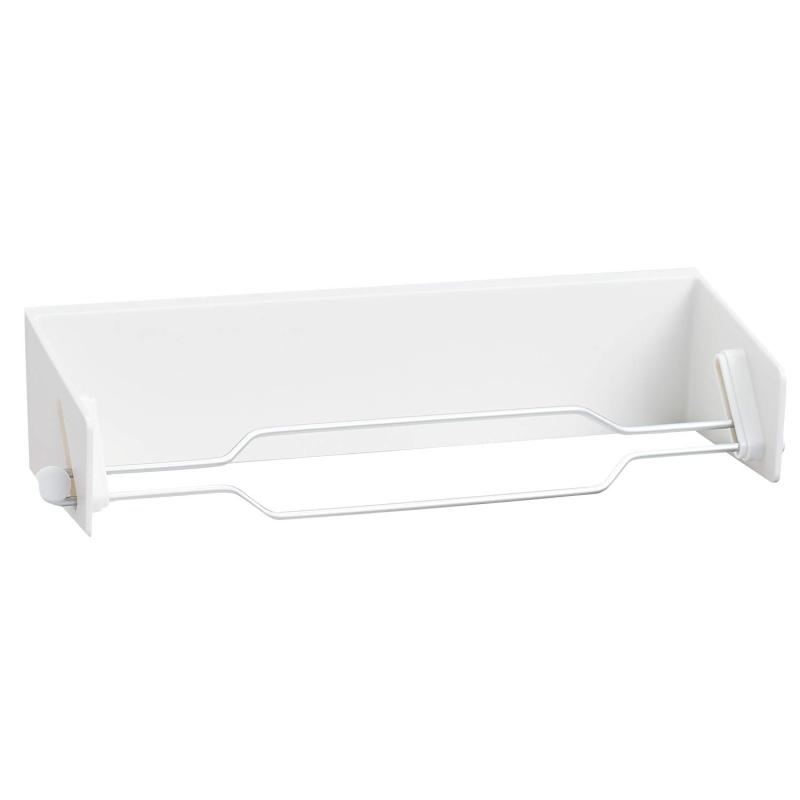 レック 傷つけずにピタッと貼れる ロールペーパーホルダー 海外製大判ロール対応 HARU KITCHENサイズ：34x11.5x7.5cm耐荷重：500g取付方法：吸着シート対応するロールペーパー：幅18～26cm、直径16cmまでキッチン...