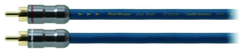 オーディオテクニカ AT-RS250/0.7 トリプルハイブリッドオーディオケーブル PC-Triple C+PCUHD+OFC RCA 耐熱 耐ノイズ 車載用 小型プラグ 日本製 0.7m