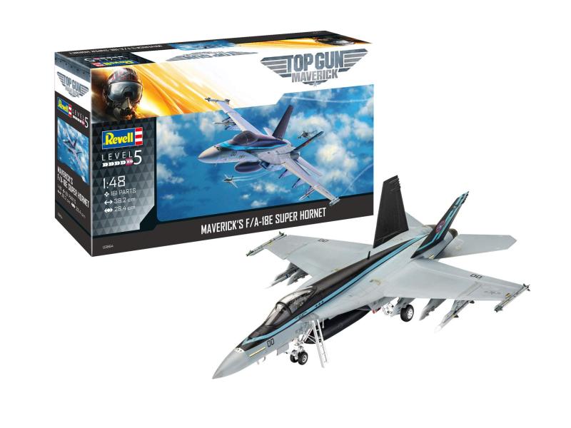 ドイツレベル(Revell) 1/48 アメリカ戦闘機 F/A-18E スーパーホーネット トップガン プラモデル 03864(C) 2020 Paramount Pictures. All Rights Reserved.組み立て塗装が必...