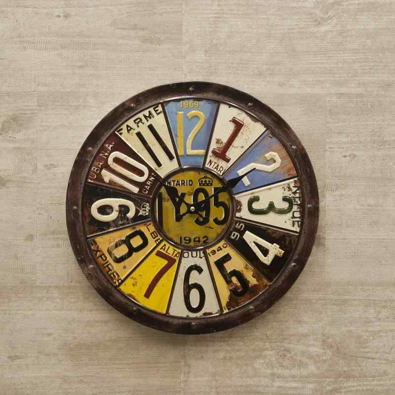 秋月貿易(Akizuki) 掛け時計 アンティーク エンボス クロック