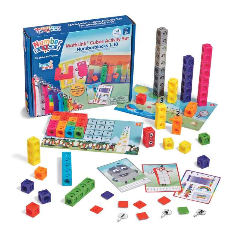 NumberBlocks MathLink Cubes ナンバーブロックス アクティビティセット 算数おもちゃ 正規品
