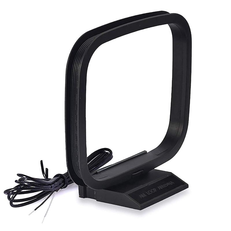 BINGFU FMアンテナFMダイポールアンテナ75オーム屋内FMラジオアンテナAMループアンテナ