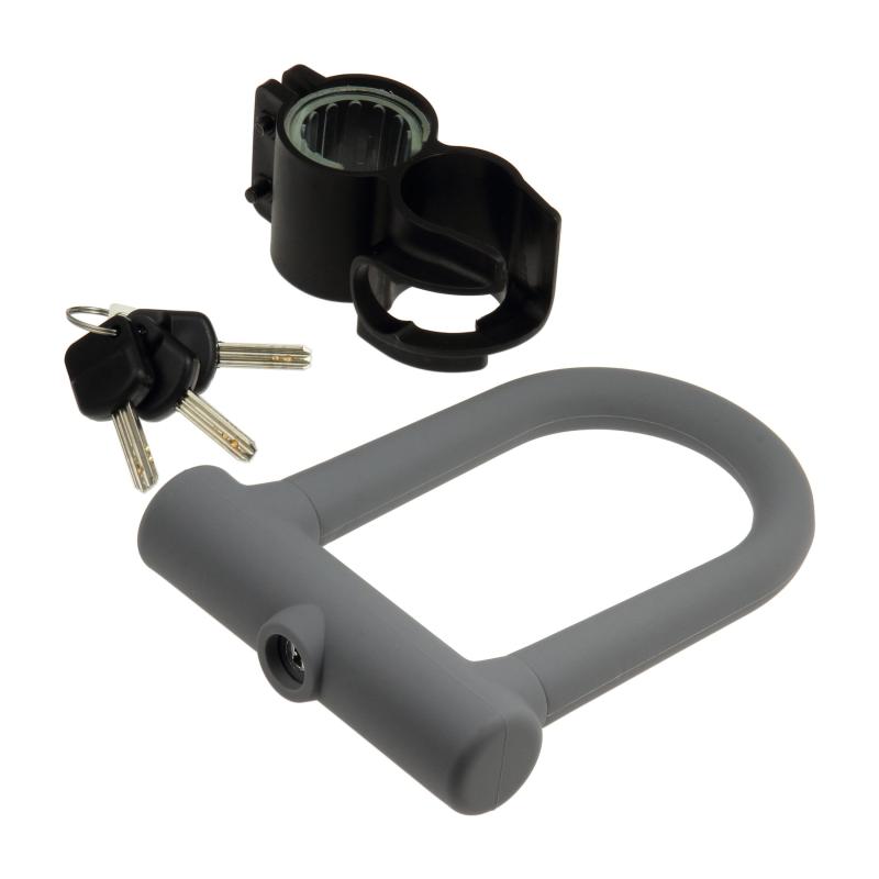 松洋 シリコンUロック ブラケット付 SU3 BK ブラック