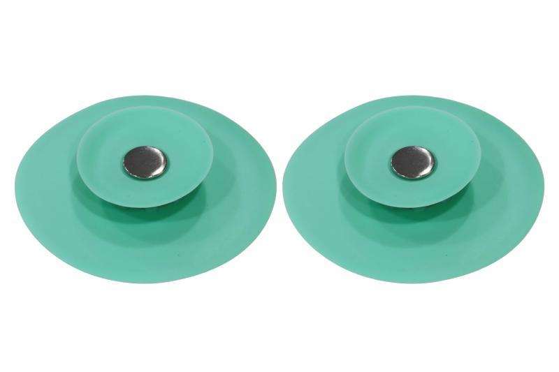 オーディオファン 洗面台 排水口 カバー シリコンゴム製 止水 排水 ワンタッチ切り替え 排水口直径目安 36～85mm 取り付け簡単 洗面台の救世主 2点セット