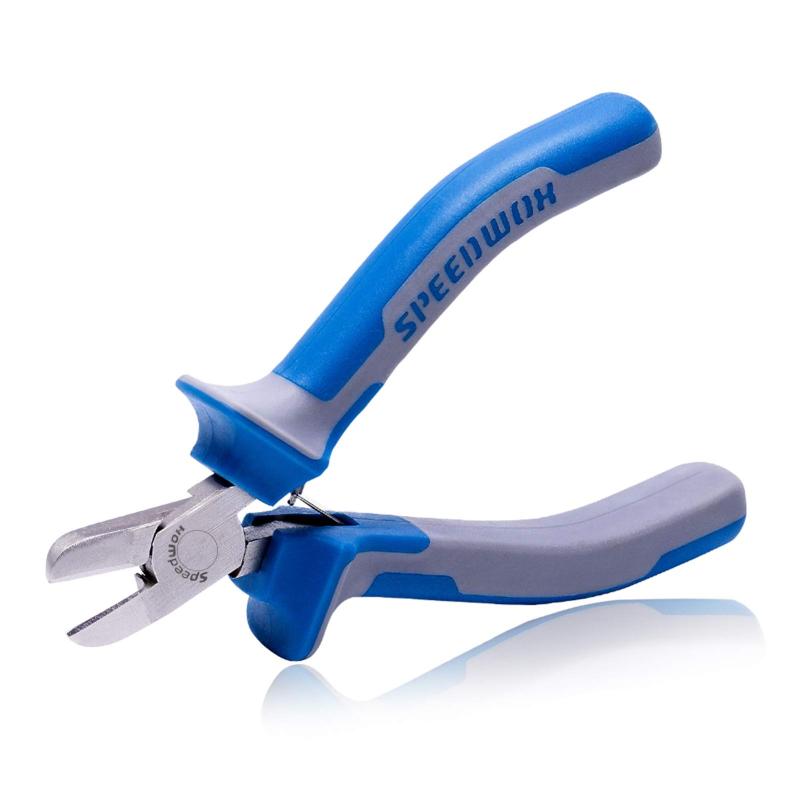 SPEEDWOX プラニッパー 小型 プラスチックニッパー 軽量 標準タイプ ゲートカット バネ付 硬質樹脂 切断可能 精密作業 プラモデル ホビー 手芸 クラフト ツール プロ アクセサリー 工具 113.5mm【仕様】(113.5 x ...