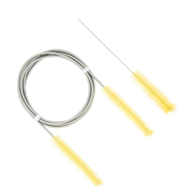 WFGKPXC パイプブラシ 排水溝 ブラシ ワイヤー 排水管 掃除 ワイヤー 折り曲げ 排水溝 螺旋式 柔軟 折り畳み可能 折り曲げ 排水管 詰まり取り 髪の毛を掃除 詰まり解消 トイレ 風呂 キッチン用