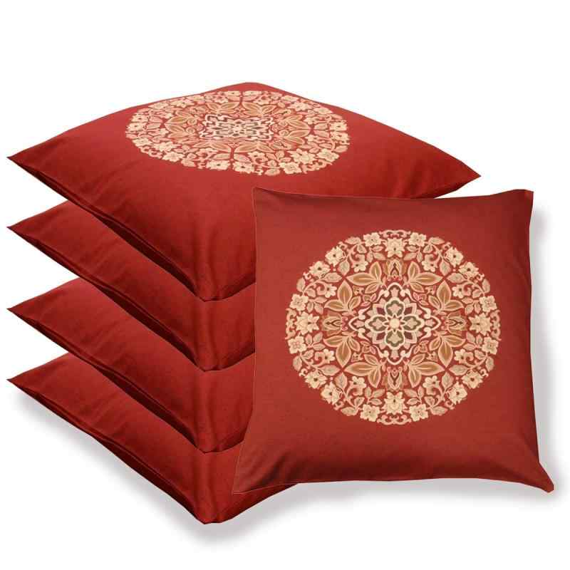 座布団カバー 59 63 八端判 59×63cm 5枚セット 5枚組 日本製 綿100%