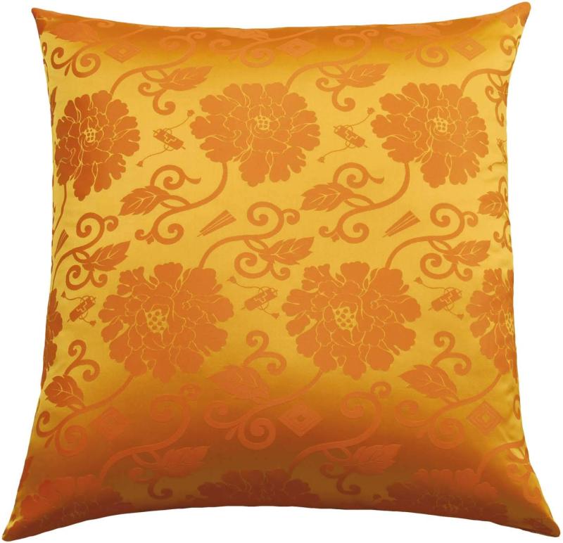 座布団カバー 唐草夫婦 日本製 お祝い 座布団カバー各種サイズ色の座布団カバー。 日本製お祝い事にカバーを付け替え、来客時やお寺さんが来られた時になどにも重宝します。仏前座布団やお寺さん用にもカバーを変えて和室を明るくします。黄色：傘寿80...