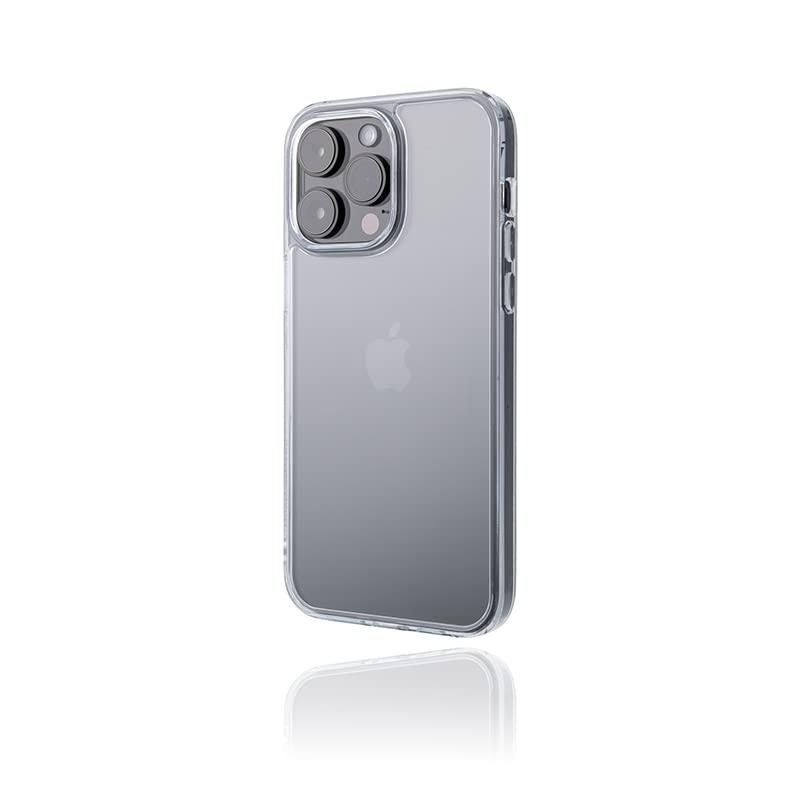 GRAMAS COLORS iPhone用 クリアケース ガラスハイブリッドケース クリア 背面ケース【耐久性とデザイン性を兼ね備えたハイブリッドケース】表面硬度9H超の強化ガラスと、クッション性に優れるTPU素材を組み合わせた構造。ケース...