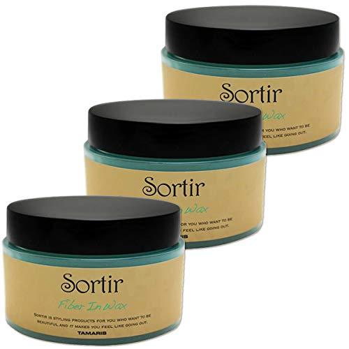 タマリス ソルティール ファイバーイン ワックス 110g ×3個 TAMARIS Sortir スタイリング 髪にボリュームを与え、マットな仕上がりでラフな質感タマリス ソルティール ファイバーイン ワックス 110g ×3個 スタイリン...