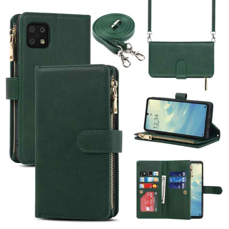 DKLLwallet leather case for AQUOS Sense6【スタンド機能】：スタンド機能が付いて、横向いて斜めに立てて、お好きな角度に調整することができ、映画や読書を楽しむ際に両手を開放され、とてもの便利さを持ちます。...