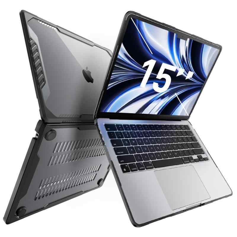 SUPCASE ユニコーンビートルケース MacBook Air 15インチ(2023年発売)用 二層ハードシェル保護カバー MacBook Air 15インチ用 Touch ID付き独自の衝撃吸収ラップアラウンドバンパーは、落下や落下時に...