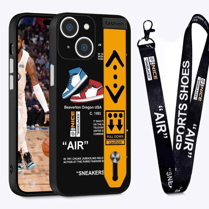 シューズ iPhone 用 ケース トレンド ファッション おしゃれ トレンド アイフォン ケース 可愛い おしゃれ かっこいい スニーカー パターン 調節可能なリストバンド 薄型 軽量 耐衝撃 画面保