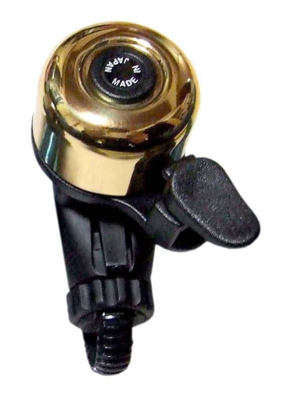 扇工業 SOUND RUNNER フリーバンドベル OH-1100 真鍮 ゴールド/ブラック重量(約)30gサイズ:(約)(径)33×57mm取り付け可能サイズ:ハンドルバー外径:(径)19~32mm材質:ポリプロピレン、ナイロン、真鍮